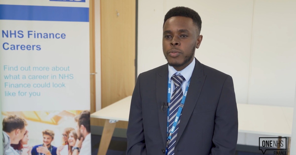 Video: NHS Finance Careers – Eric Ngugi – One NHS